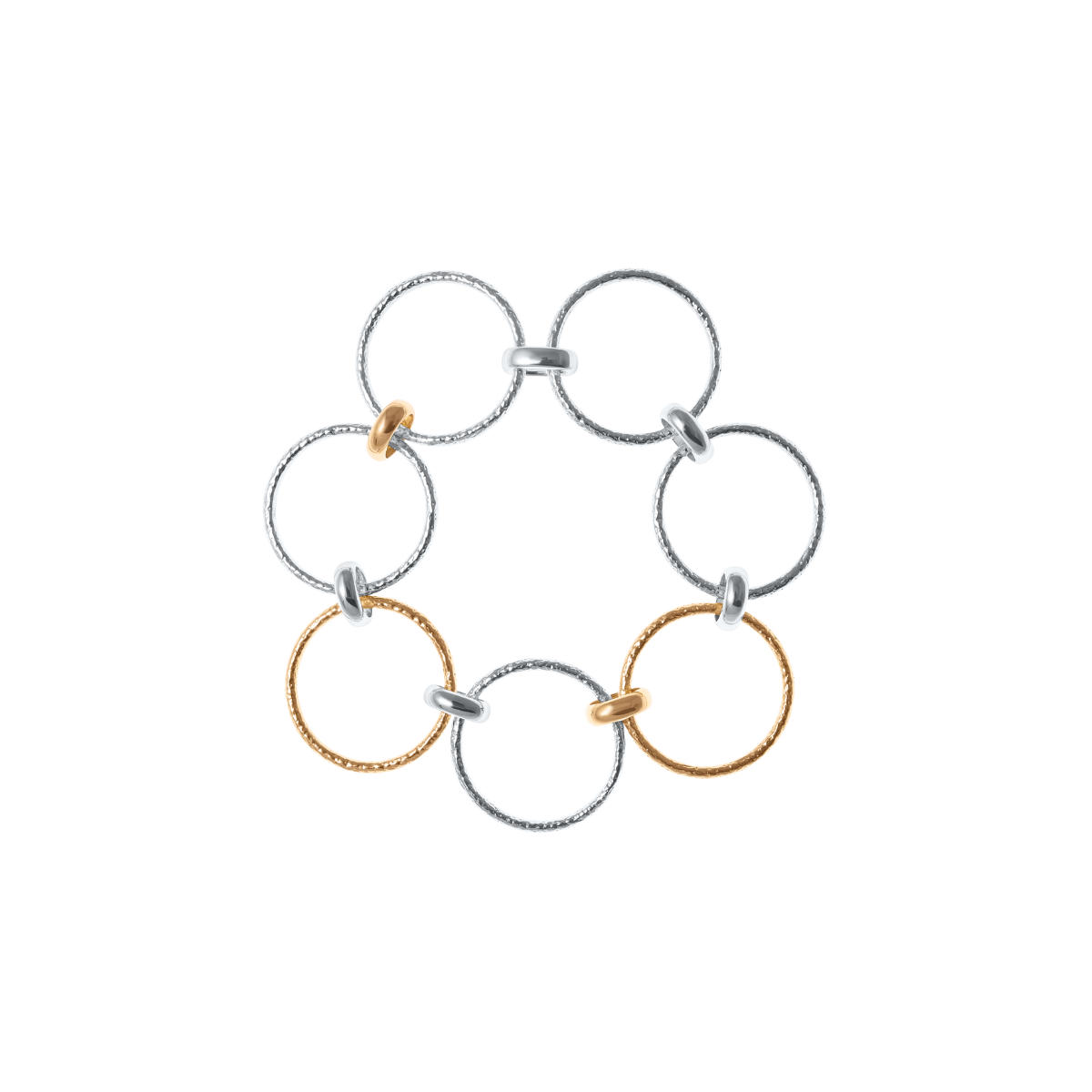 Multi Finish Hula Bracelet