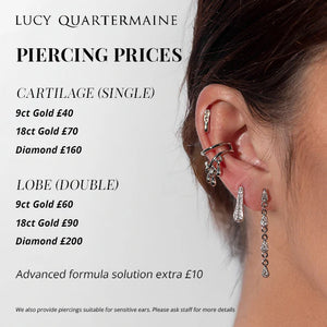 Ear Piercing Chester from Lucy Quartermaine – Lucy Quartermaine